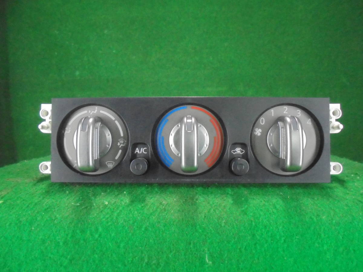 ★保証付★ エクストレイル UA-NT30 エアコンパネル 前期/マニュアルAC用/27510-EQ000 操作/スイッチ T30 宮城 ...