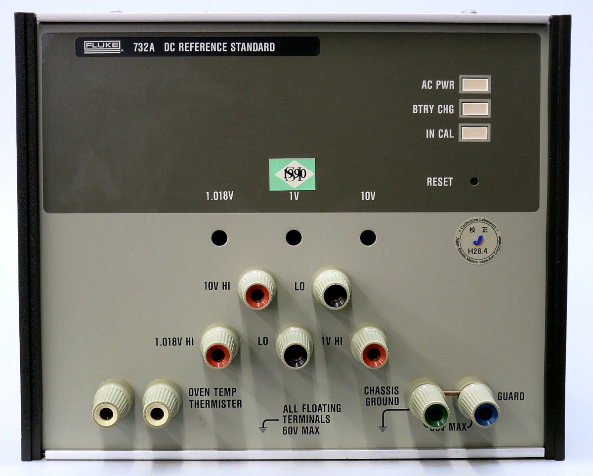 XX33107☆FLUKE/フルーク 732A DC Voltage Reference Standard 直流標準電圧発生器 【現状渡し品 ...