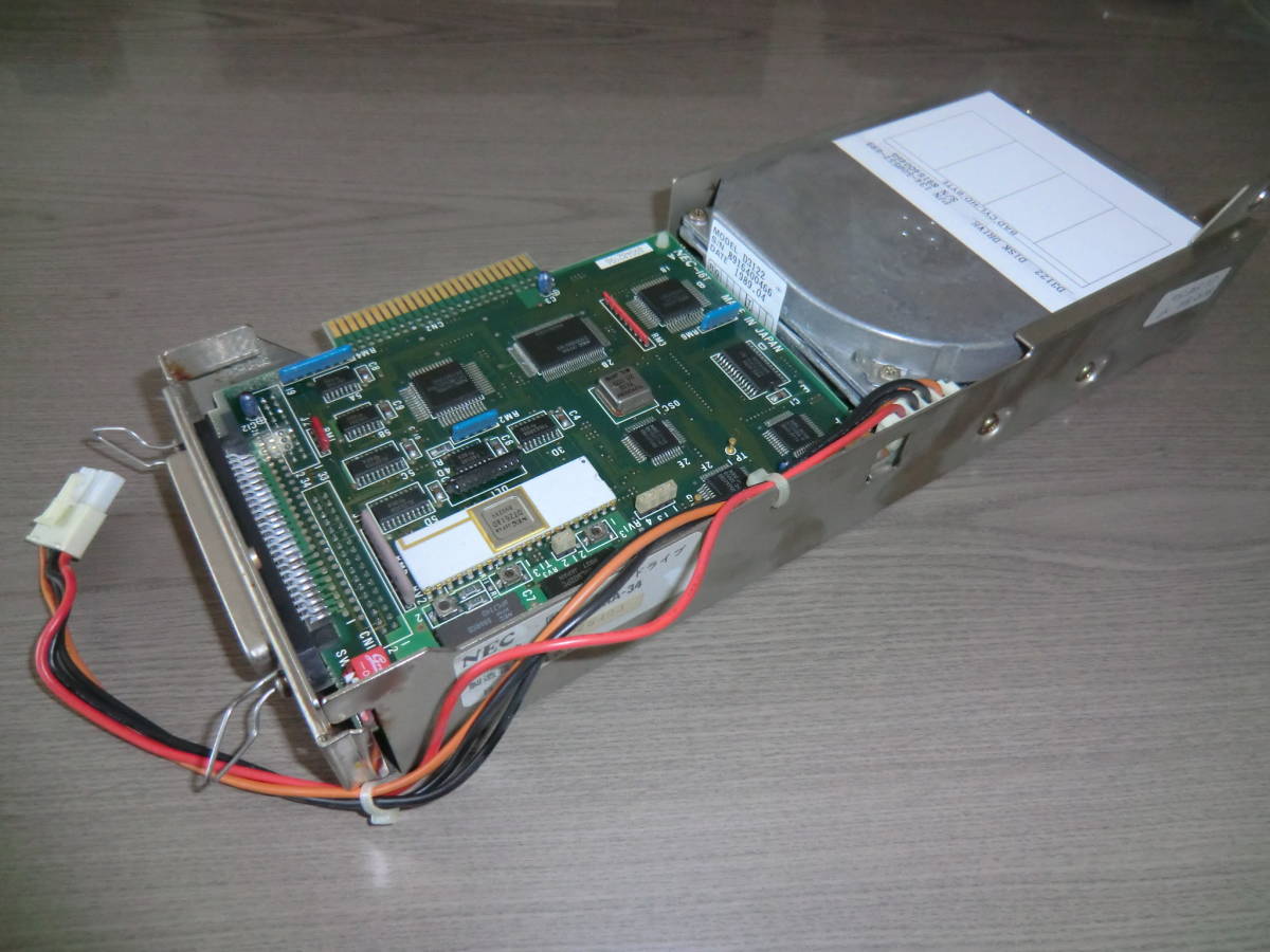 貴重 PC-9801RA-34 内蔵 SASI HDD 20MB RX RS RA DX DS DA 向け D3122 動作品 送料無料の落札情報詳細 - Yahoo!オークション落札価格検索 ...