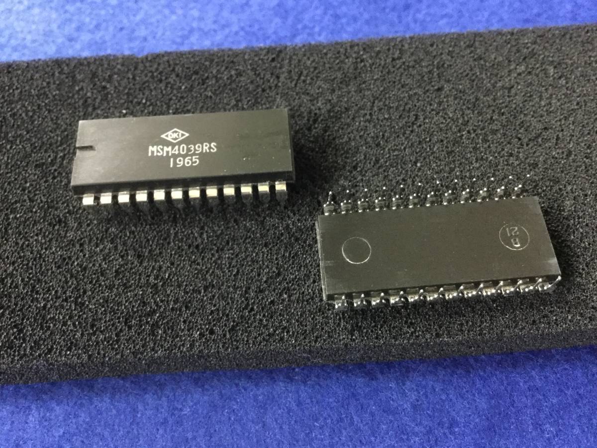 【新品】MSM4039RS【即決即送】沖 IC 4000番シリーズ 700ZXE [258Tg/255270] OKI CMOS 4039 2 ...