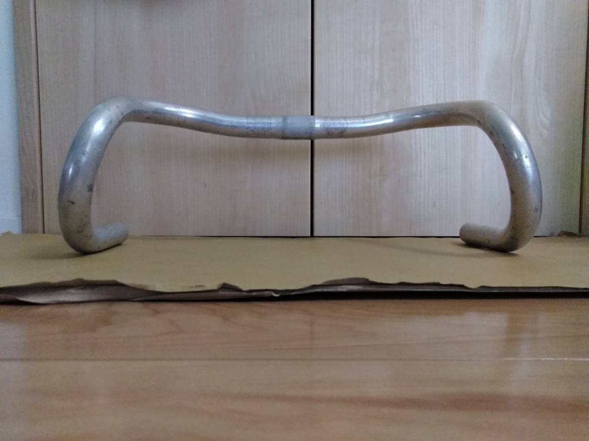 送料込 ニットー ランドナーバー B132 390mm 26.0 軽合? アルミ? 深曲がり? NITTO 日東 ドロップバー ハンドル ...