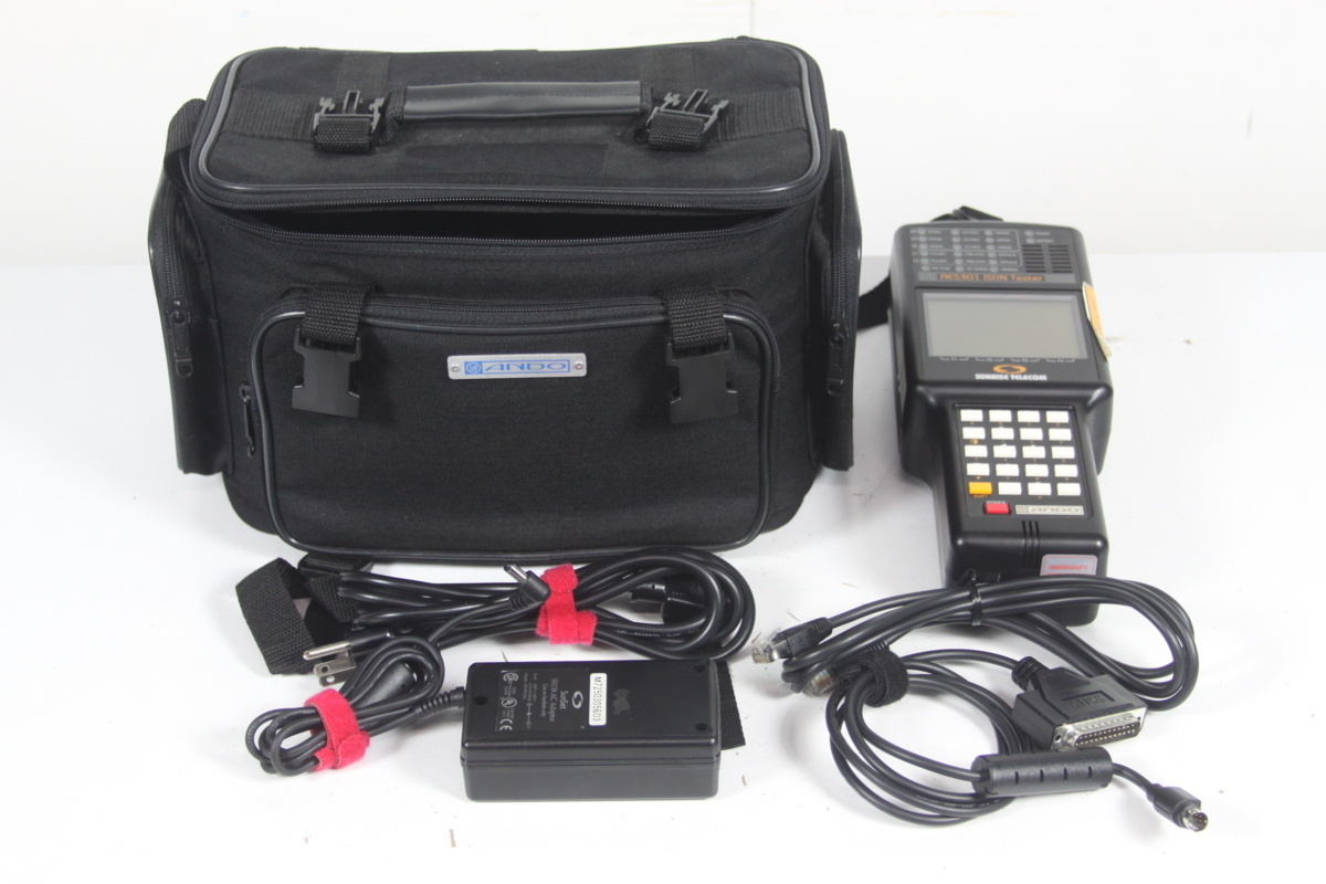 SUNRISE TELECOM AE5301 ISDN Tester SunSet ISDN SS400 【現状品】の落札情報詳細 ...