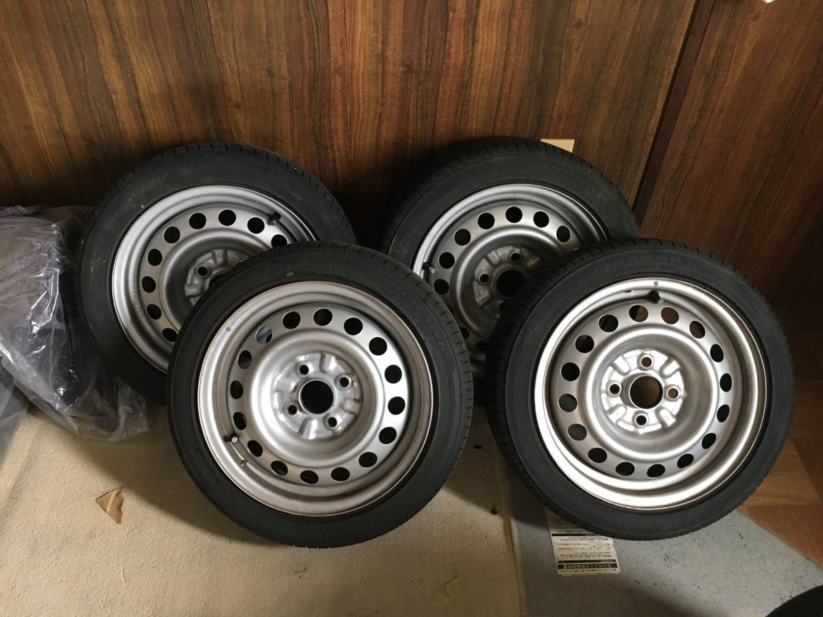 エブリー DA17 14インチ 5.5J PCD100 スチール 155/55/14 165/55/14 スーパーラップ風の落札情報詳細 - Yahoo!オークション落札価格検索 オークフリー