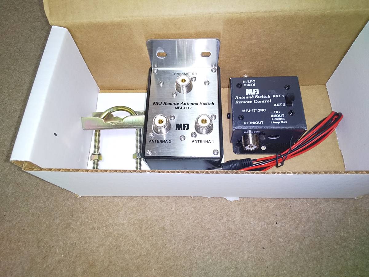 アンテナ切替器 MFJ-4712 ≦150MHz ≦1.5KWの落札情報詳細 - ヤフオク落札価格検索 オークフリー