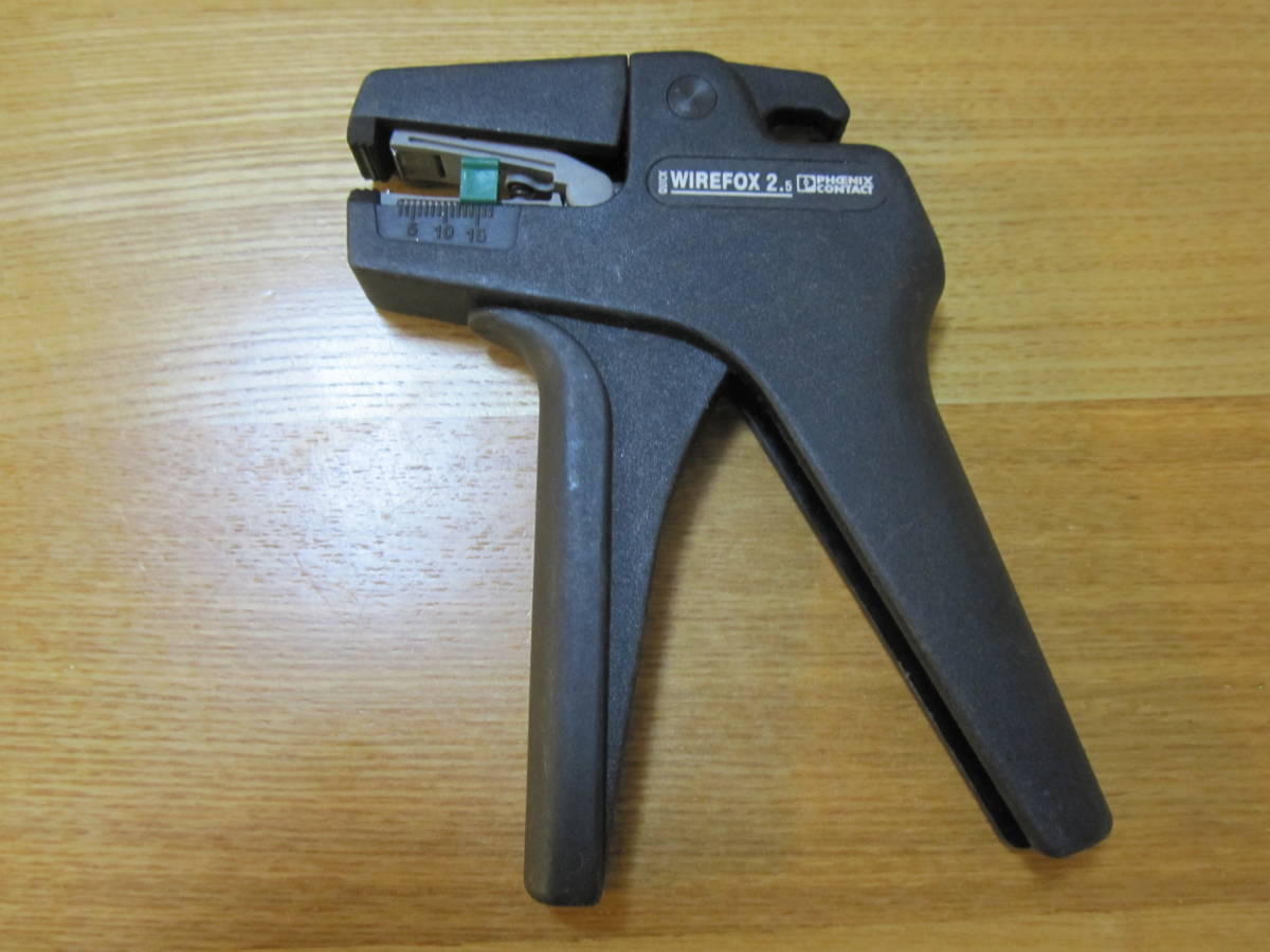 フェニックスコンタクト PHOENIX CONTACT ケーブルストリッパー WIREFOX 2.5 257の落札情報詳細 - ヤフオク落札価格検索 オークフリー