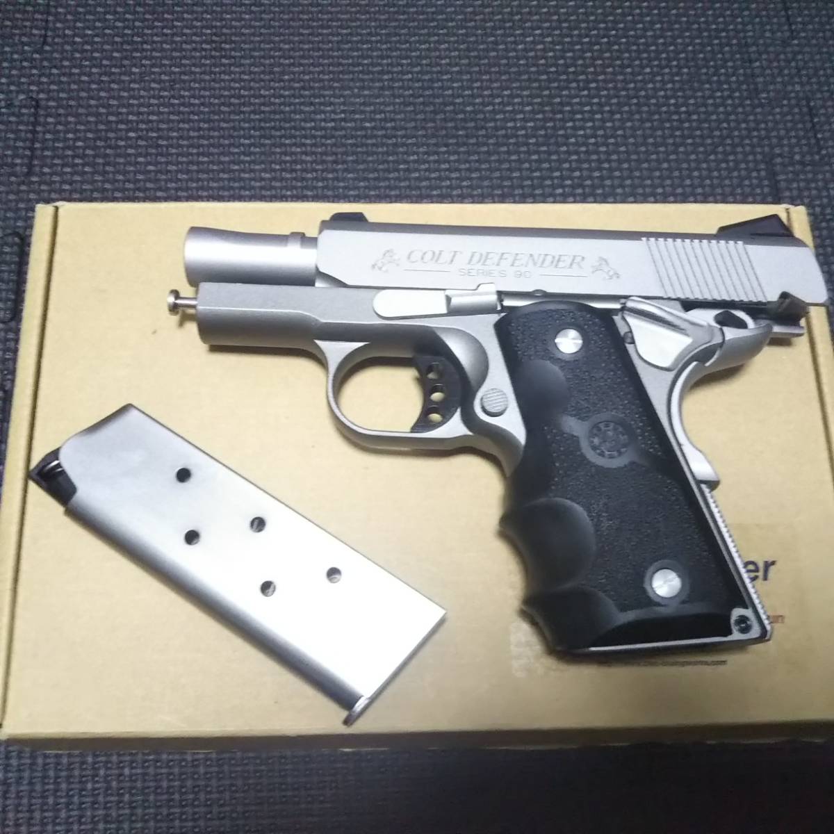 BWC コルトディフェンダー（シルバータイプ）ダミーカートリッジモデル(検索用：タニオコバ・エラン・MGC・GM7・5・M1911・シリーズ70)の落札情報詳細 - ヤフオク落札価格検索 オークフリー