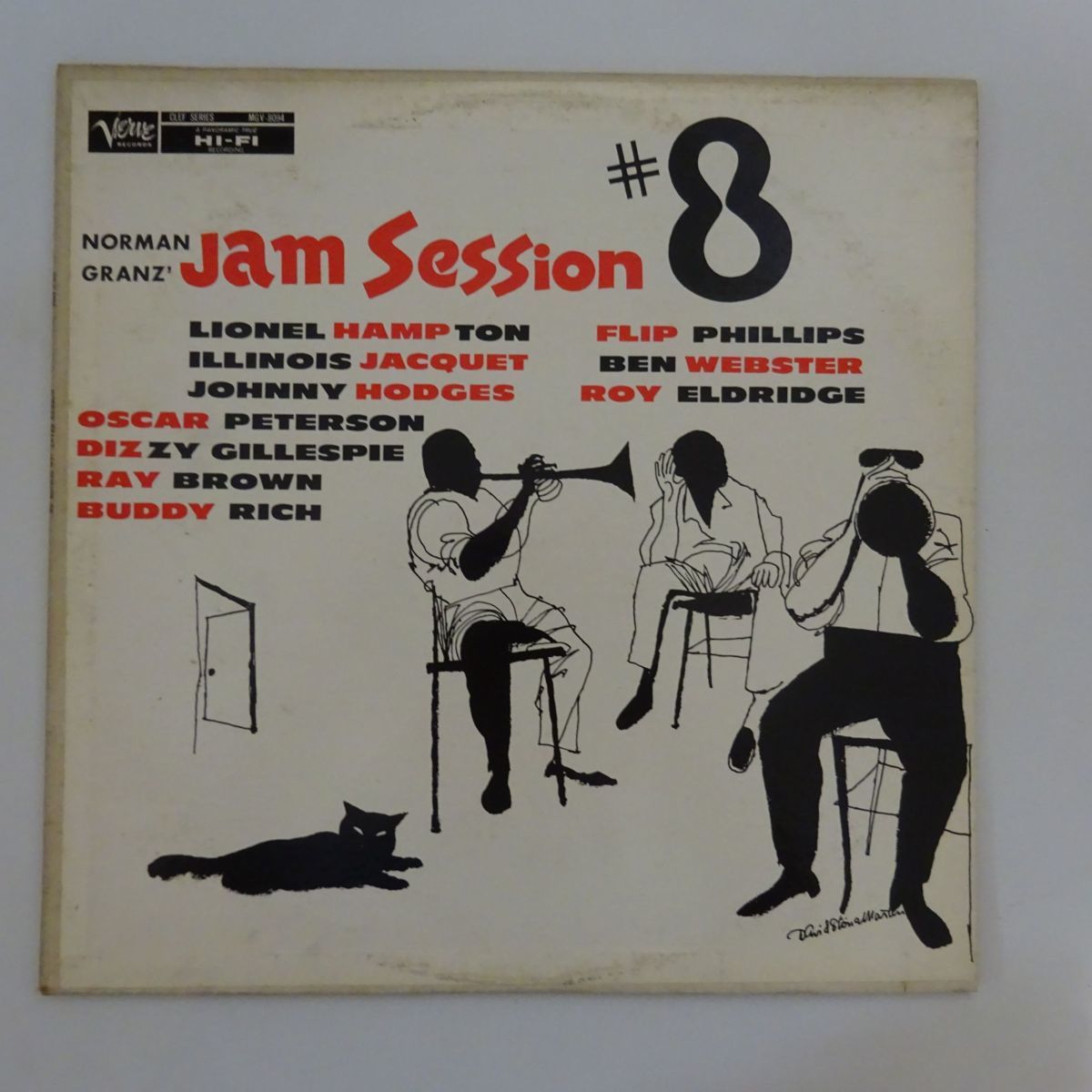 23006650;【廃盤】MONO Verve US盤 NORMAN GRANZ' Jam session No.8 V 8094の落札情報 ...