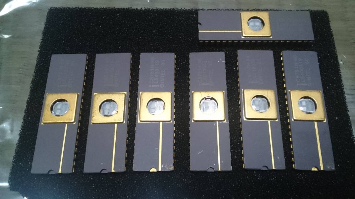 インテル 8751ワンチップマイコン 7個の落札情報詳細 - ヤフオク落札価格検索 オークフリー