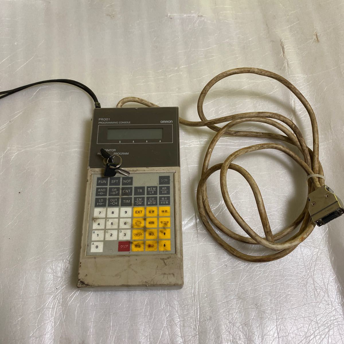 【全体的に状態が悪い】OMRON CQM1-PR001の落札情報詳細 - ヤフオク落札価格検索 オークフリー