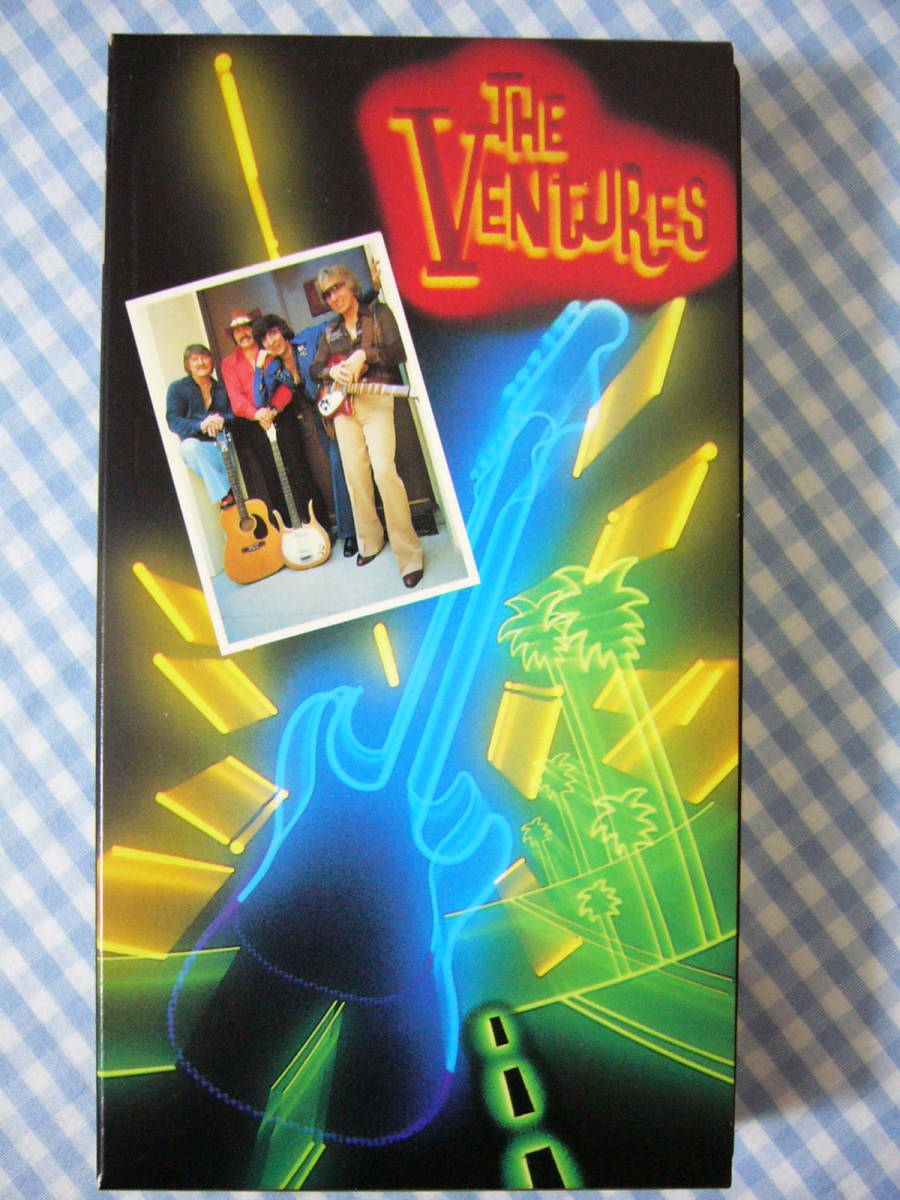 【VHS】THE VENTURES / LIVE in L.A. '81 紙ケース定価13000円版 ベンチャーズ Nokie Edwards ...