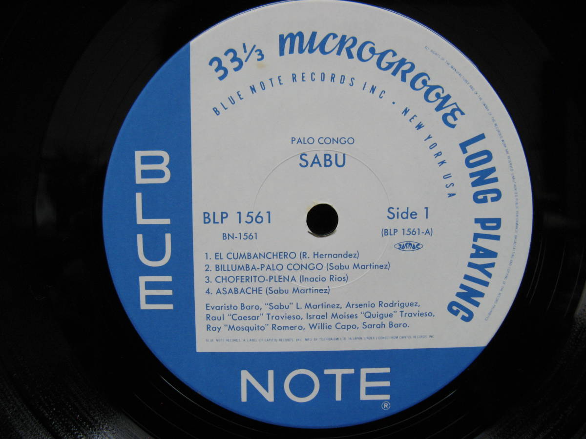 BLUE NOTE / SABU - palo congo / BLP 1561 / 日本盤 レア・グルーヴコレクション / サブー の落札 ...