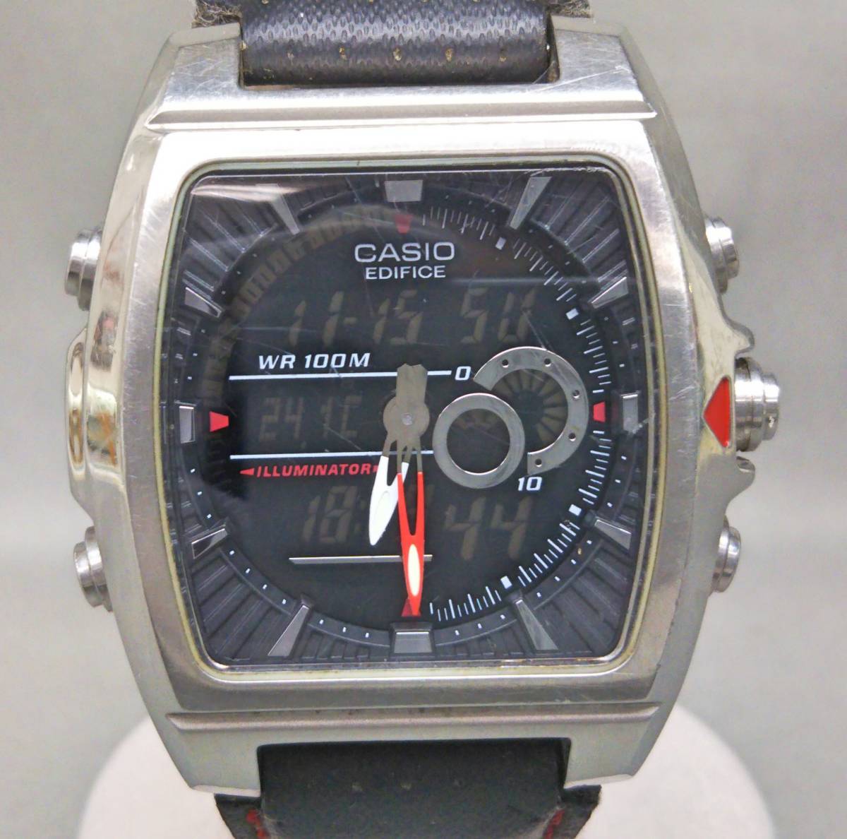 ジャンク 【現状品】カシオ エディフィス CASIO EDIFICE EFA-120 メンズ スクエア クォーツ 【ジャンク】の落札情報詳細 ...