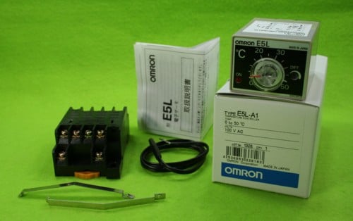 【新品】オムロン(OMRON) 電子サーモ/温度調節器 E5L-A1(0～50℃,100V) ソケット付の落札情報詳細 - Yahoo!オークション落札価格検索 オークフリー