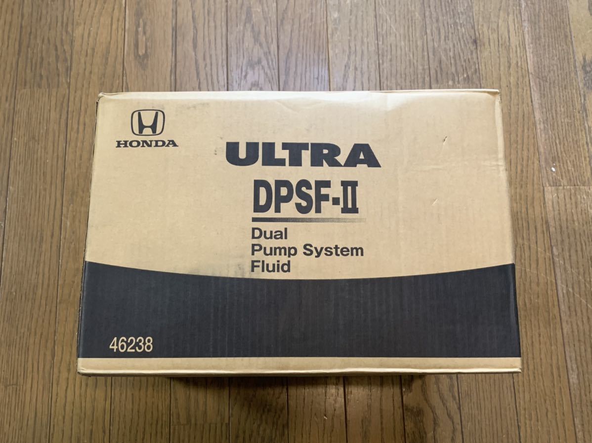 【新品】特価！1点限り！ホンダ純正 ウルトラ DPSF-2 4L/6缶 ワンケース デュアルポンプシステムフルード 4WD デフ LSD の ...