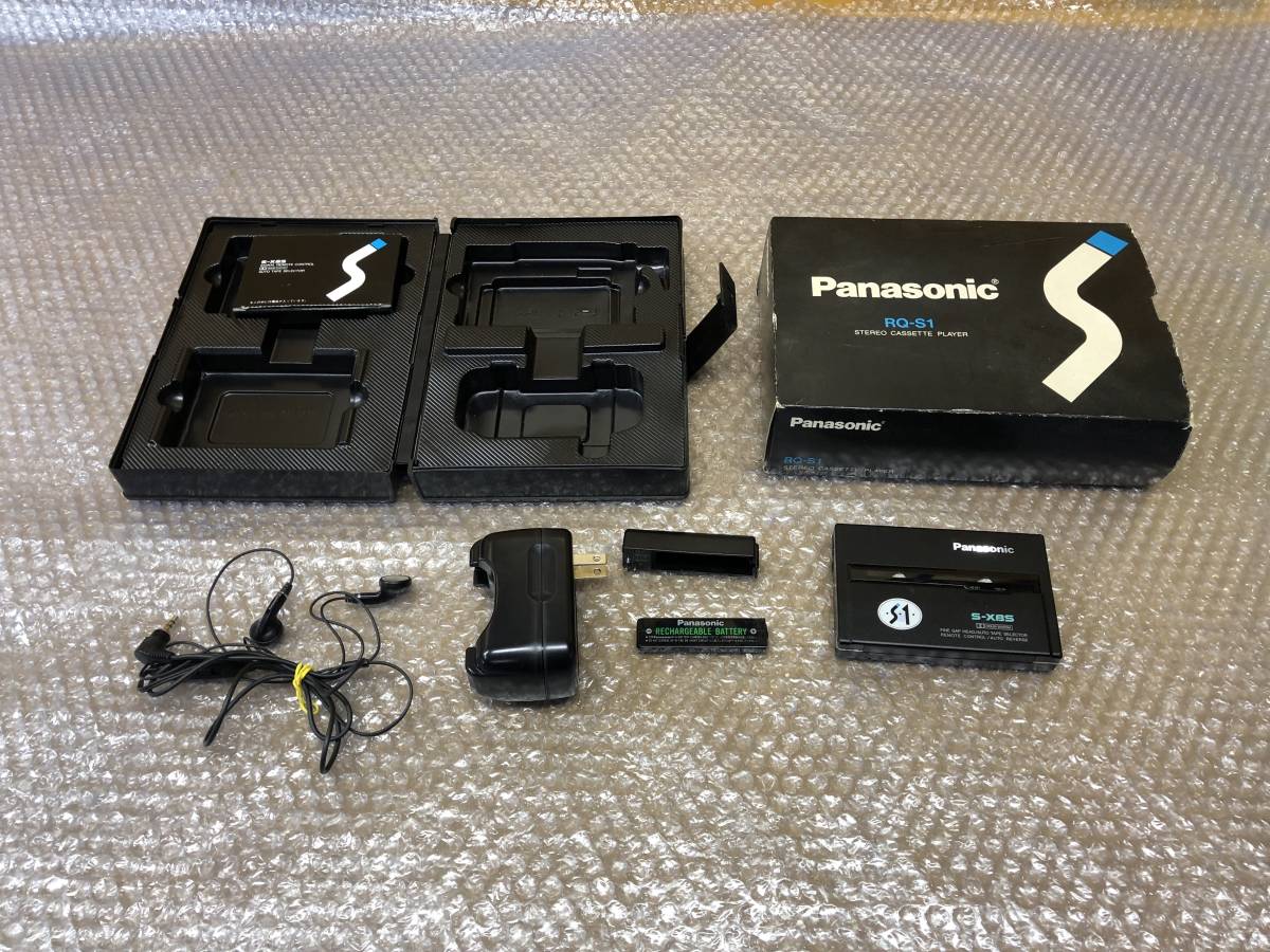 ★Panasonic RQ-S1 ポータブルカセットプレーヤー★の落札情報詳細 - ヤフオク落札価格検索 オークフリー