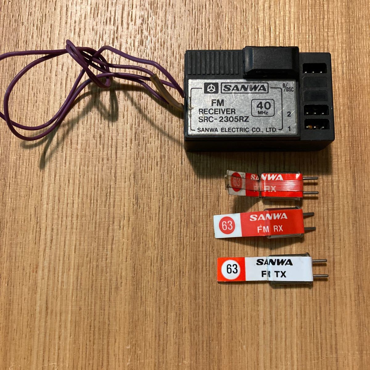 サンワ SANWA FM受信機 SRC-2305RZ TX/RXクリスタル付の落札情報詳細 - Yahoo!オークション落札価格検索 オークフリー