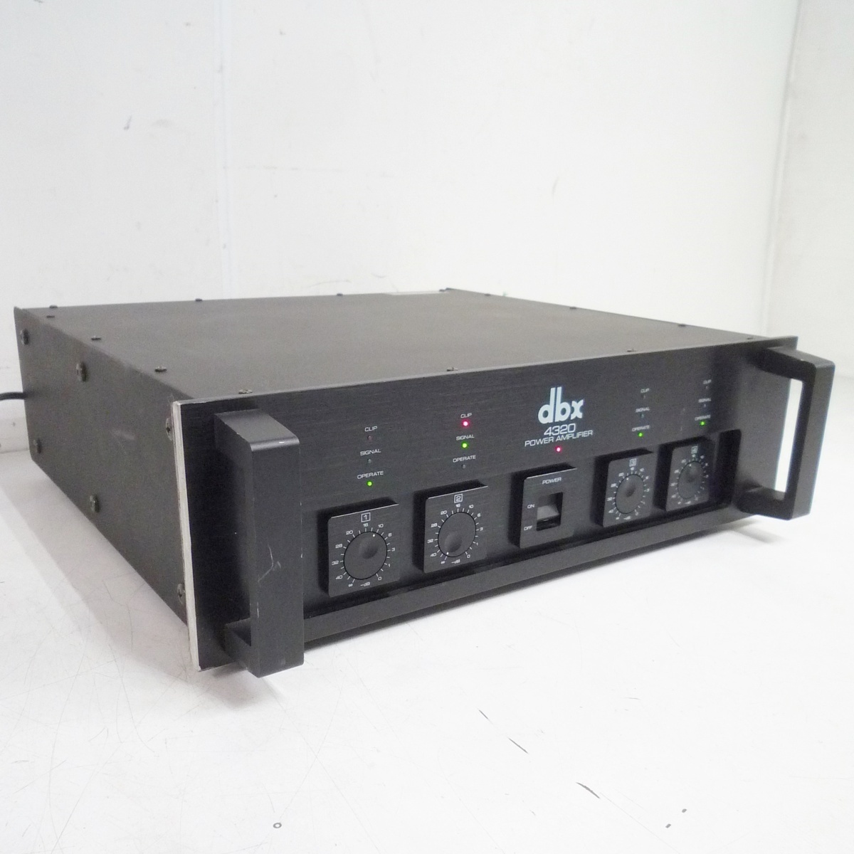 パワーアンプ ジャンク dbx 4320 4ch プロ用 中古 PA機器 の落札情報詳細 - Yahoo!オークション落札価格検索 オークフリー