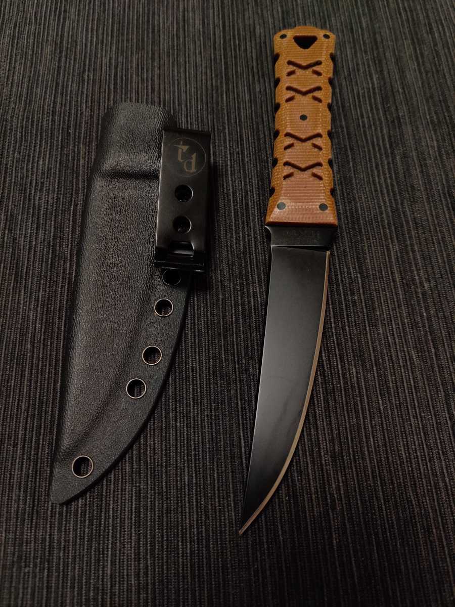 【新品】新品 送料無料 Hirazukuri kaiken4.5 William blade × winkler knivesコラボ シース ...