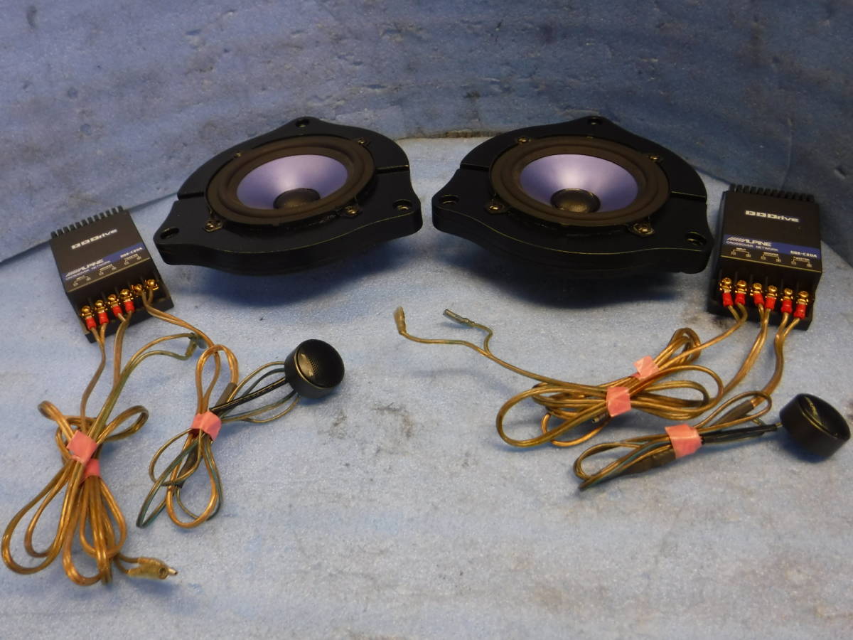 アルパインALPINE DDDrive DDC-R13H 13cm スピーカー DSE-C20A アンプ ツイーターの落札情報詳細 ...