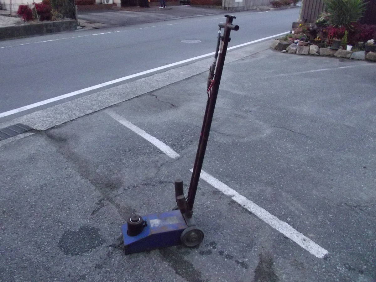 【A41】トラックジャッキ エアー式 27トン NTJ－27A の落札情報詳細| ヤフオク落札価格情報 オークフリー