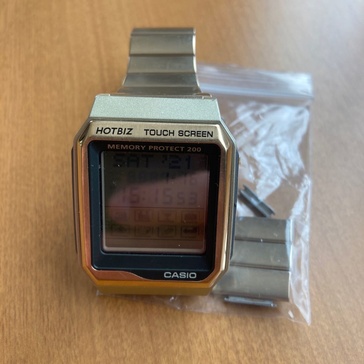vintage Casio VDB-2000 HOTBIZ touch screen databank memory protect 200 ...