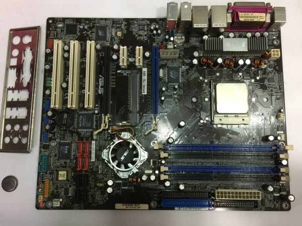 【中古】1.ASUS COOL BUILDERS用 マザーボード A8N-SLI DELUXE +CPU AMD ATHLON 64FX FA289G の落札情報詳細| ヤフオク落札価格情報 ...