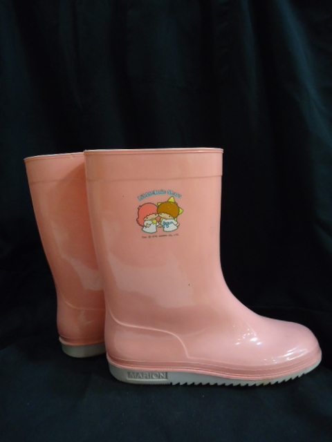 雨靴 ゴム長くつ ピンク色 ☆Asahi MARION☆ 22、0EE Little Twin Starsの落札情報詳細 - Yahoo!オークション落札価格検索 オークフリー