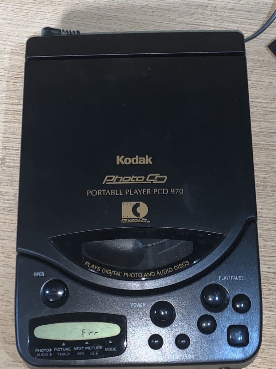 コダック Kodak Photo CD portable player PCD-970 フォト CD ポータブルプレイヤー ジャンク品の落札情報詳細 - Yahoo!オークション落札価格検索 ...