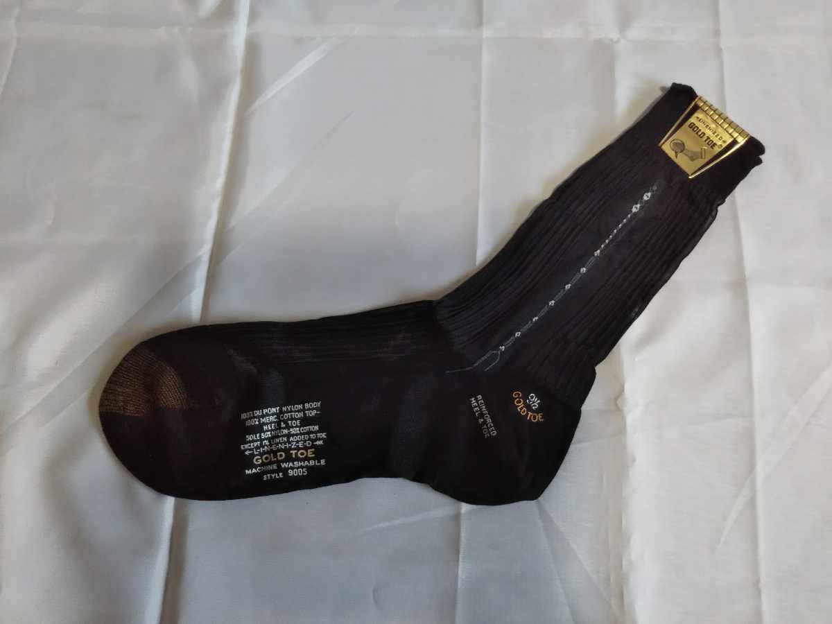 【新品】GOLD TOE 紳士靴下 海外製 薄手ビジネスソックス ナイロンsheersox ブラック 4足セット② の落札情報詳細| ヤフオク ...