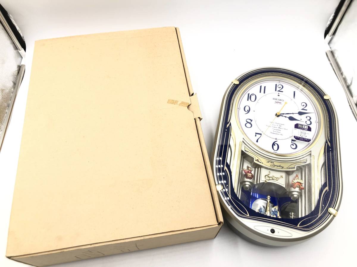 (19656)SEIKO(セイコー) 電波掛時計 AM224S 中古品の落札情報詳細 - Yahoo!オークション落札価格検索 オークフリー