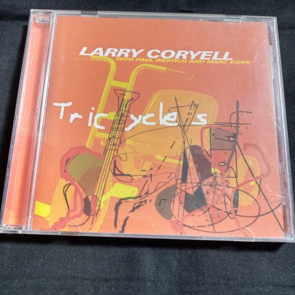 【目立った傷や汚れなし】TRICYCLES / Larry Coryell with Paul Wertico and Marc Eganの ...