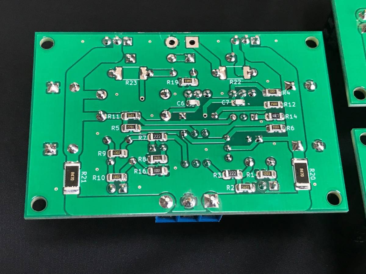 ディスコン対策 2SK2145使用 ぺるけ式 FET差動バランス型ヘッドホンアンプ 超小型タイプ 組み立て済みプリント基板一式の落札情報詳細 ...