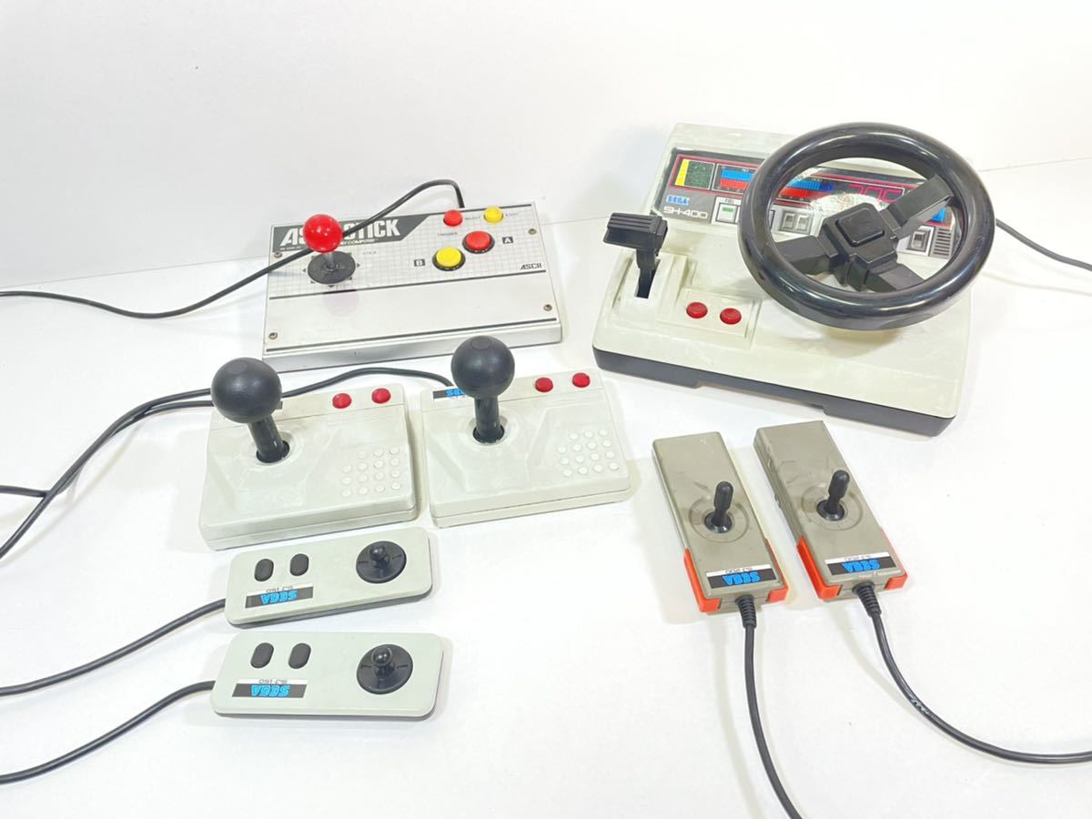SEGA SJ-200 SJ-300 SJ-150 SH-400 ASCII STICK AS-2088-FC ゲーム コントローラー お ...