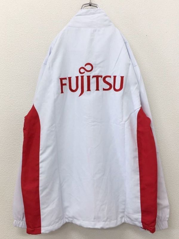 【未使用】【レア】 FUJITSU China GDC 富士通 ワークジャケット メンズ XLサイズ 非売品 入手困難 ノベルティグッズ 新品 ...