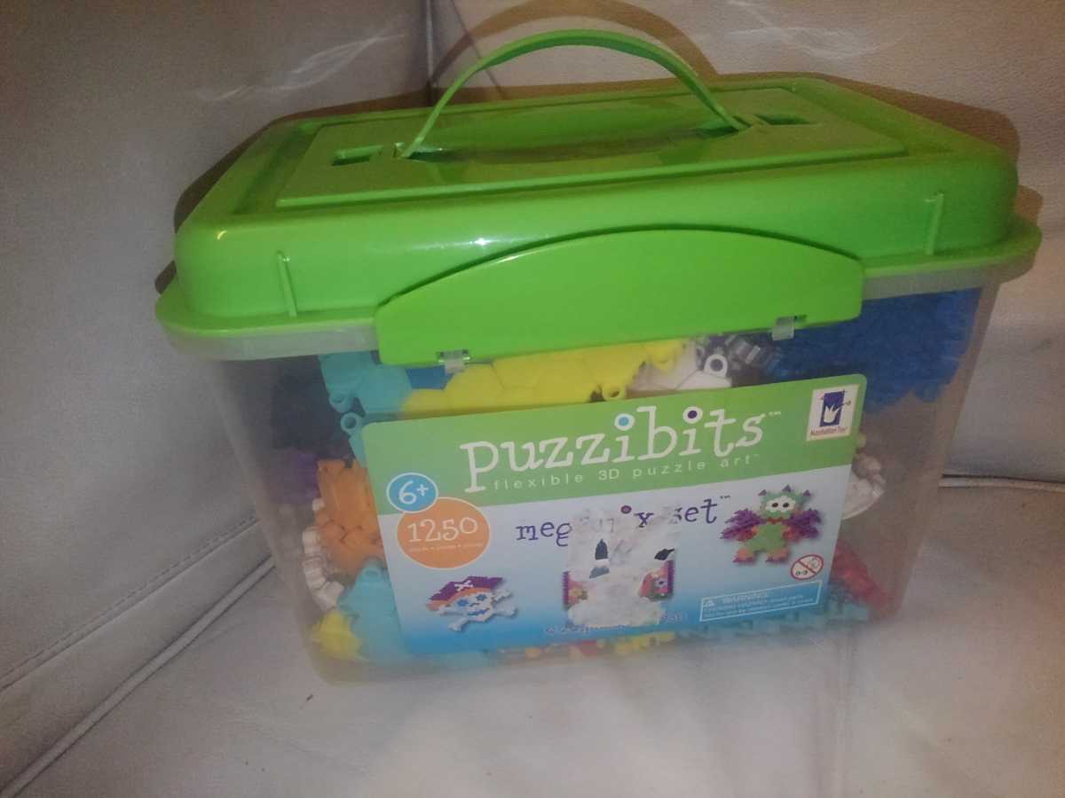 パジービッツ 1250ピース メガミックスセット puzzibits 6歳から 知育玩具 3D パズル ブロックの落札情報詳細 - ヤフオク ...