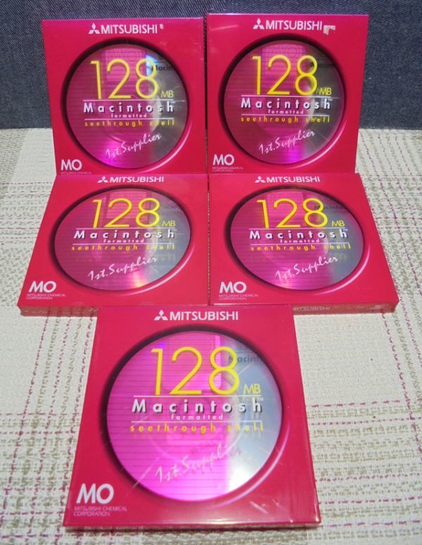 【未使用に近い】MITUBIDHI MO 128MB 5枚セット Macintosh フォーマット済／未開封品の落札情報詳細 - ヤフオク落札価格検索 オークフリー