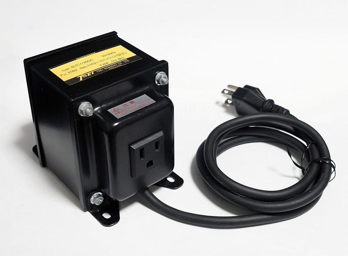 TOEI SU-6EE 高音質 ステップアップトランス 100V to 115V 中華DACに 115Vのオーディオ機器を日本で使うのに最適の ...