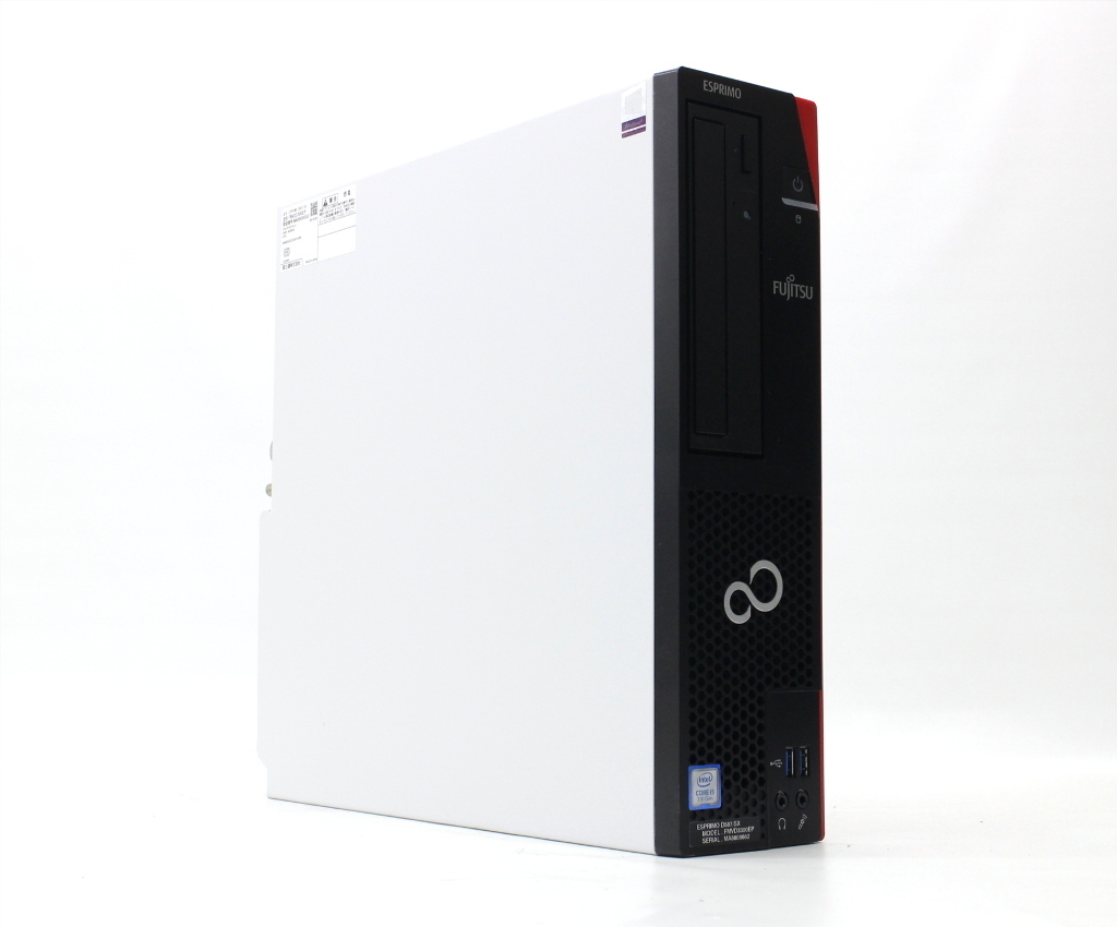 【やや傷や汚れあり （詳細）】富士通 ESPRIMO D587/SX Core i5-7500 3.4GHz 8GB 256GB(SSD) DisplayPort DVI-D出力 DVD+ ...
