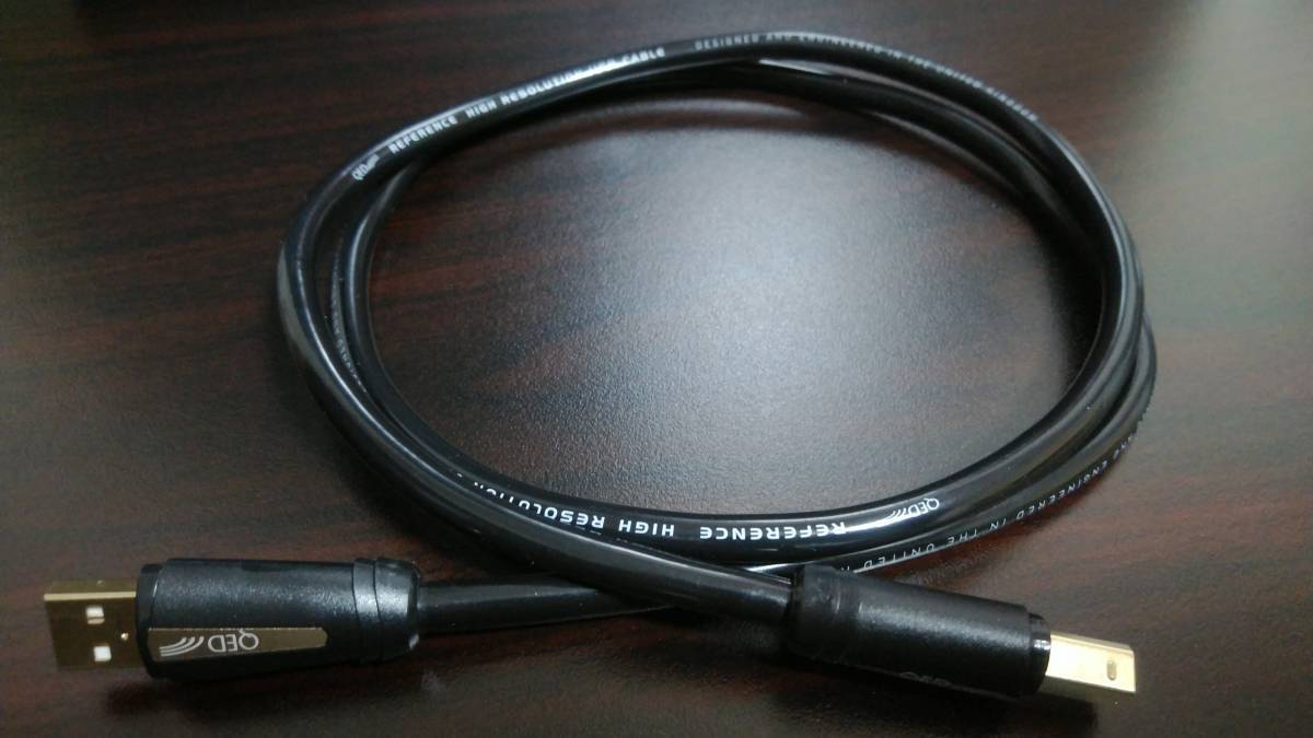 QED オーディオ用 USBケーブル / QED Reference High-Resolution USB Type A to Type B Cable 1.0mの落札情報詳細 - ヤフオク ...