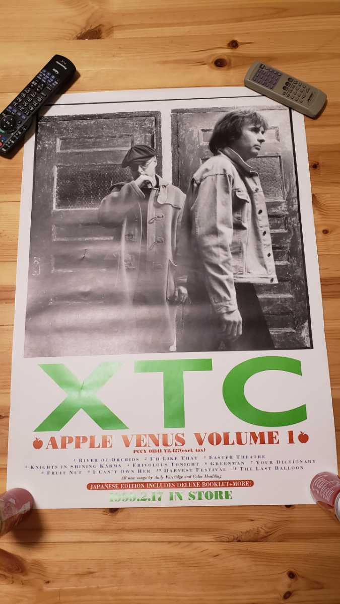 XTC APPLE VENUS VOLUME 1 ポスター レア！匿名配送送料無料 アンディ・パートリッジの落札情報詳細 - ヤフオク落札価格 ...