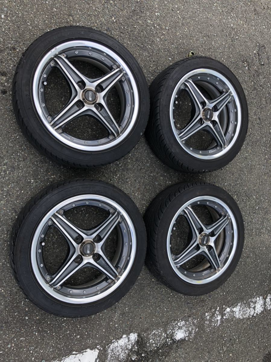 売り切り！！ 超希少 SSR プロフェッサー SP2R 15インチ PCD100 4穴 バモス エブリィ 等々 の落札情報詳細| ヤフオク落札価格情報 オークフリー