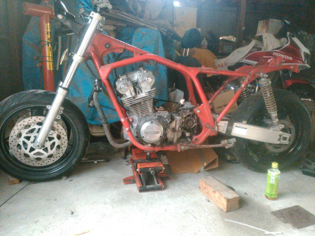 【やや傷や汚れあり （詳細）】CB750F リア太足 17インチ5.5jホイールset CB900F/CB1100F の落札情報詳細 - Yahoo!オークション落札価格検索 オークフリー