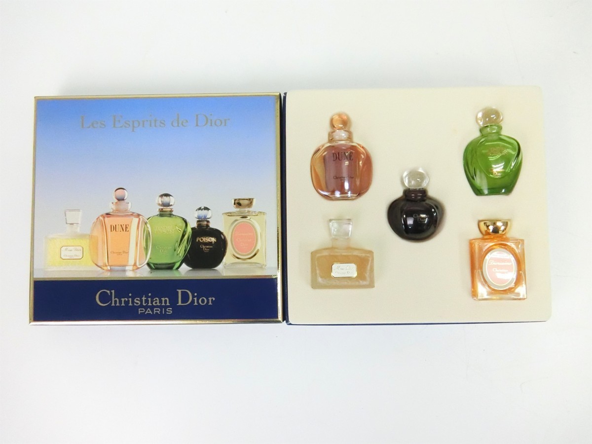 【やや傷や汚れあり】Christian Dior クリスチャンディオール Les Esprits de Dior 5ml×5個セット 25ml 香水 フレグランス パフューム フランス製の落札 ...