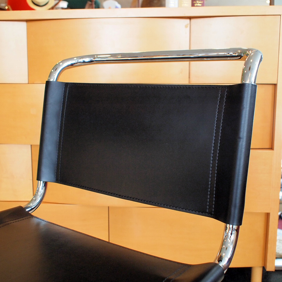 【やや傷や汚れあり】 マルトスタム S33 カンティレバー チェア ① 革 リプロダクト デザイナーズ 名作 バウハウス モダン の落札情報詳細 - Yahoo!オークション落札価格検索 オークフリー