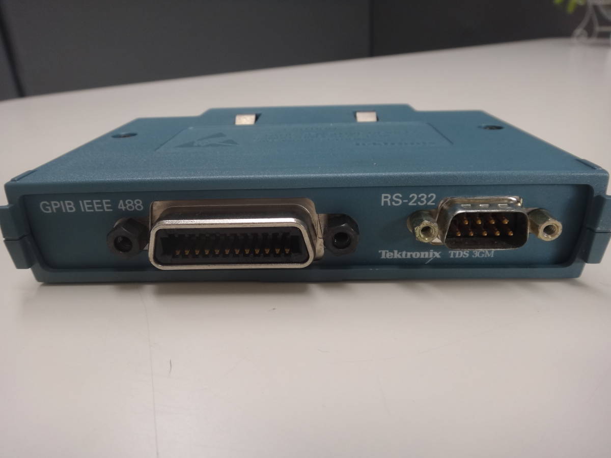 【目立った傷や汚れなし （詳細）】TEKTRONIX TDS3000シリーズ用コミュニケーションモジュール TDS3GM (動作確認）テクト ...