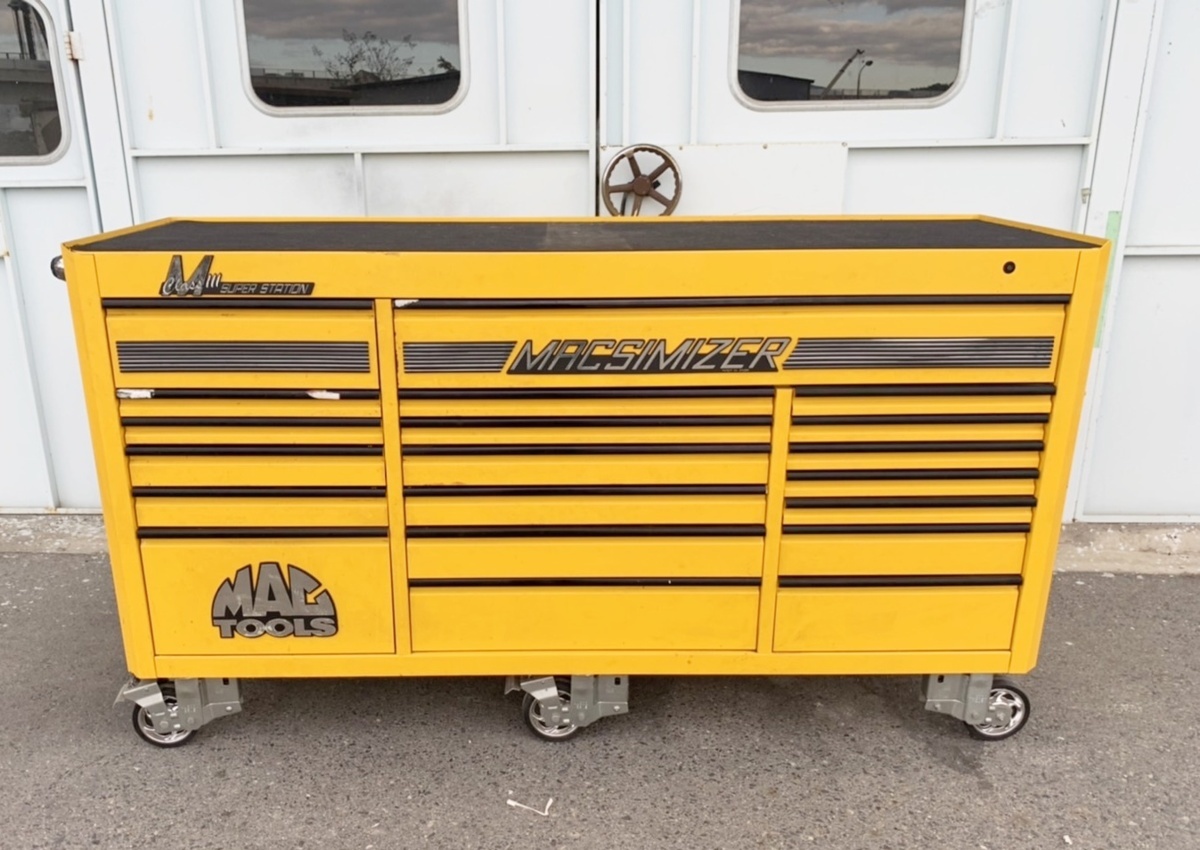 Mac tools マックツール 工具箱 工具入れ おかもち 車載工具 出張用 の落札情報詳細| ヤフオク落札価格情報 オークフリー