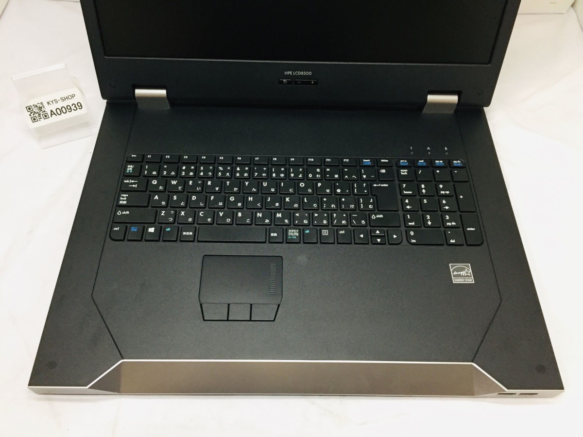 【やや傷や汚れあり】HP LCD 8500 HSTNR-D003 ラックマウント型キーボード/モニター KVMコンソール AF643A 18. ...