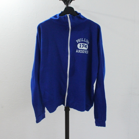 【やや傷や汚れあり】G9 70sビンテージ チャンピオン CHAMPION ジャージジャケット USA製 バータグ 1970年代製 表記Lサイズ ブルー カレッジ 古着 古着卸 80sの落札 ...