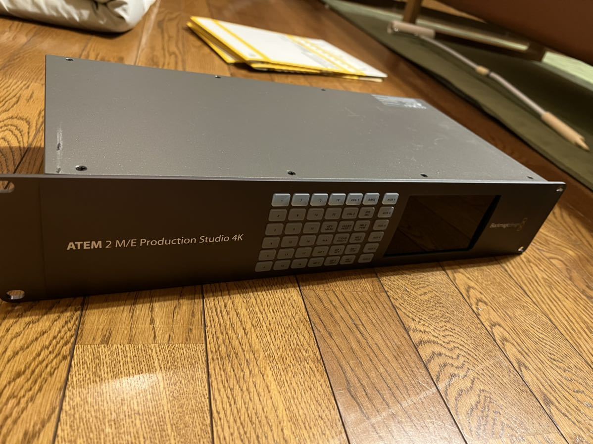 【傷や汚れあり】Blackmagic ATEM 2M/E Production Studio 4Kの落札情報詳細 - ヤフオク落札価格検索 ...