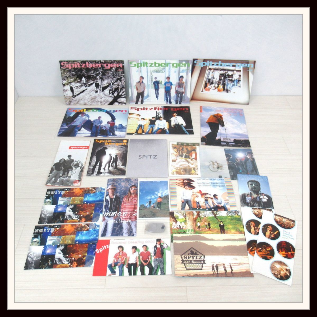 【傷や汚れあり】 SPITZ スピッツ /ファンクラブFC会報 Spitzbergen vol.26/50/53/56/57/60/65/号外 ...